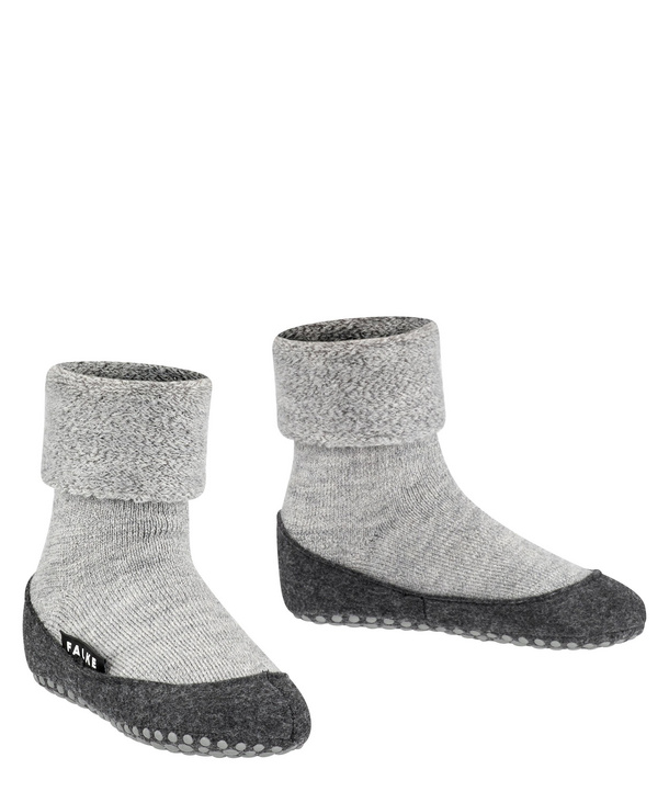 Children Homesocks Catspads Cosyshoe (Grey) | FALKE