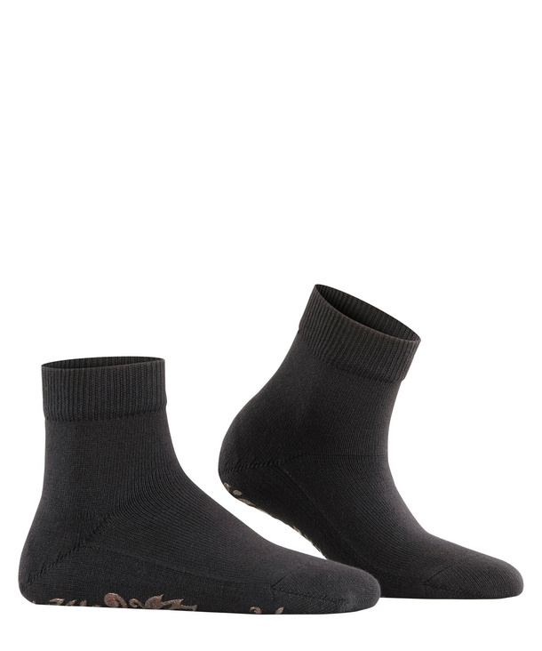 Light Cuddle Pads Damen Haussocken (Schwarz) | FALKE