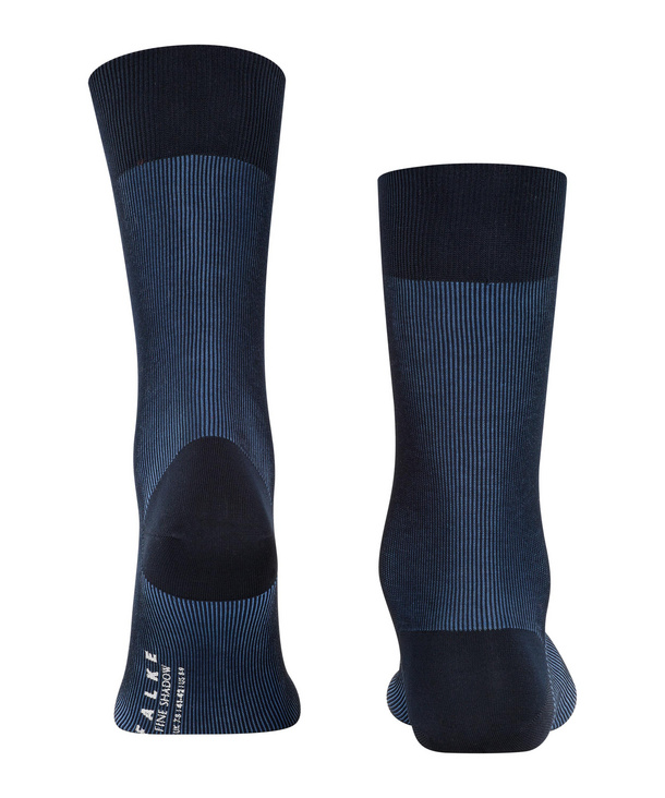 Short Socks Fine Shadow (Blue) | FALKE