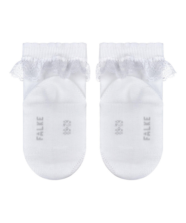 Romantic Lace Babys Socken (Weiß)
