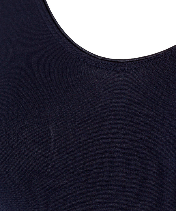 Damen-Body Fine Cotton (Blau) | FALKE