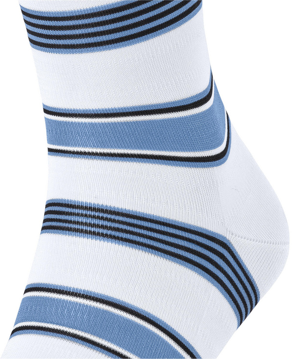 Marina Stripe Men Socks (White)