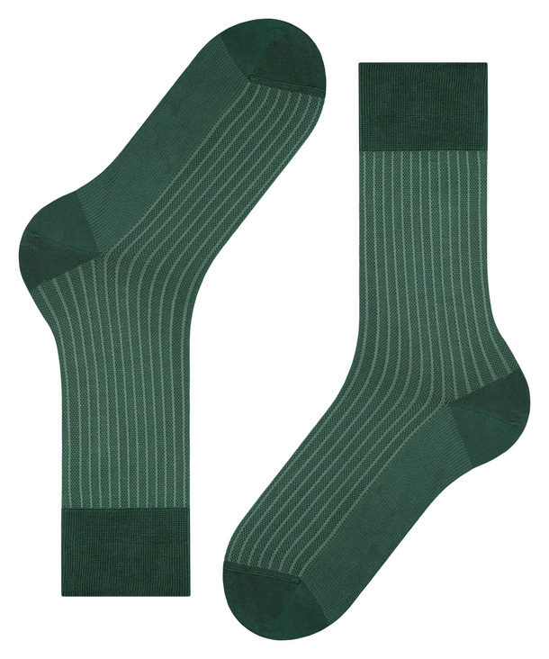 Oxford Stripe Men Socks (Green)