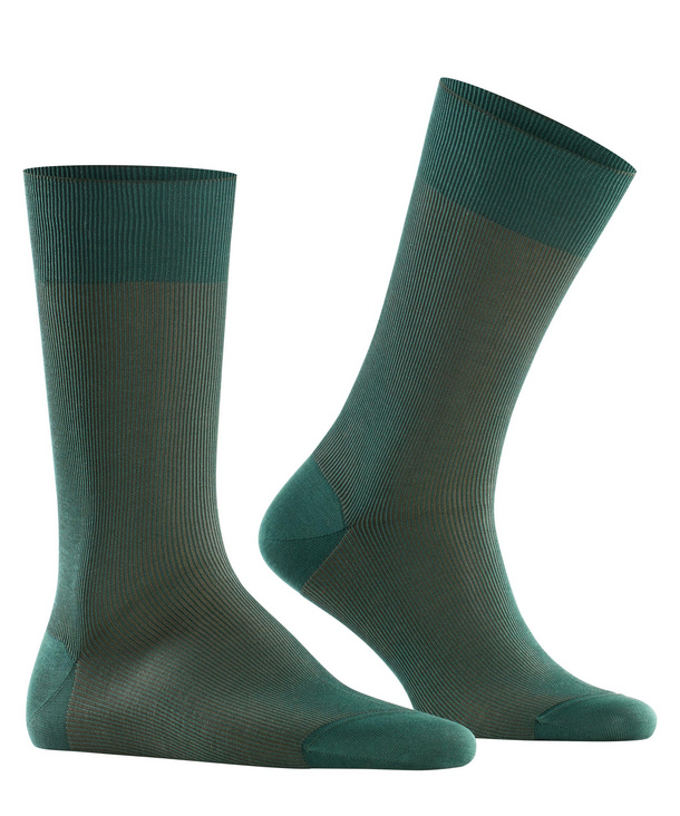 Short Socks Fine Shadow (Green) | FALKE