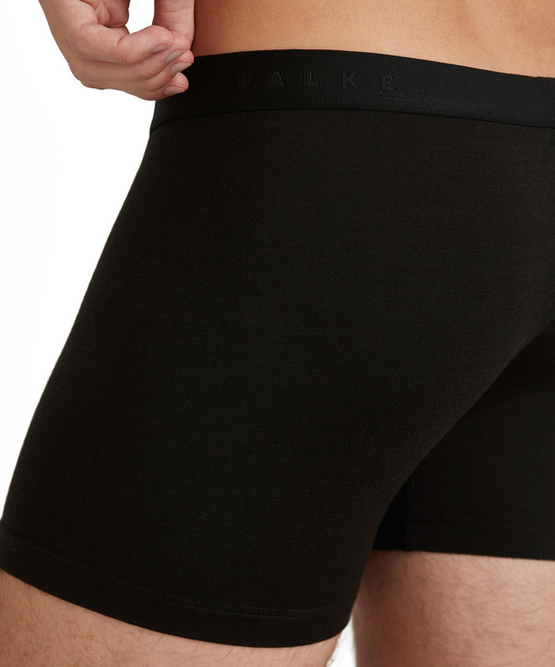 Men Boxer Daily ClimaWool (Black) | FALKE