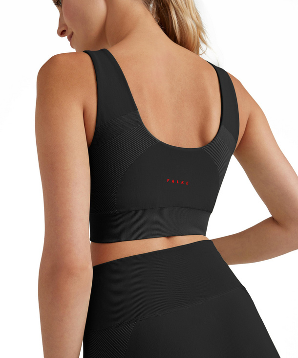 Seamless Shape Damen Training Sport-BH (Schwarz)