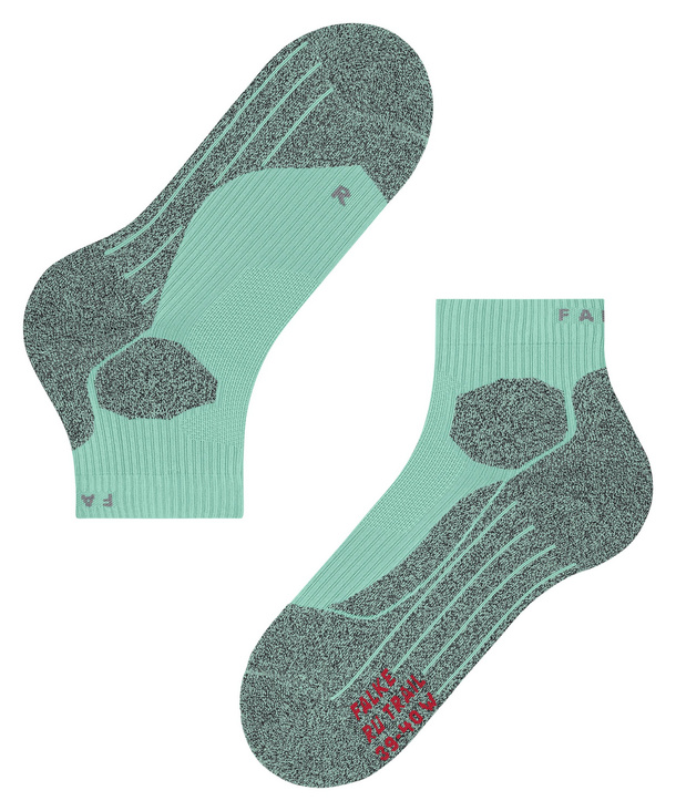 RU Trail Women Running Socks (Green) | FALKE