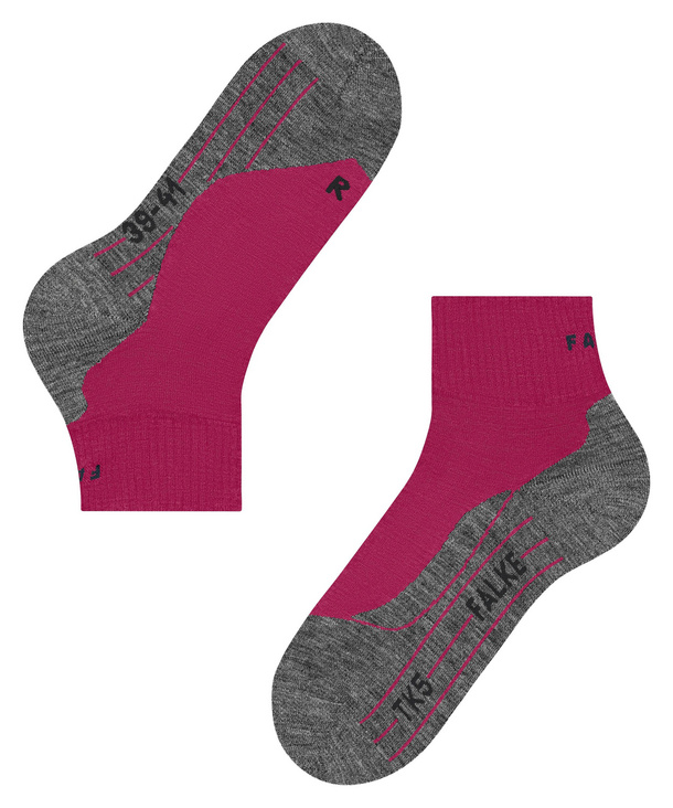 Trekking Socks TK5 Short Women (Red) | FALKE
