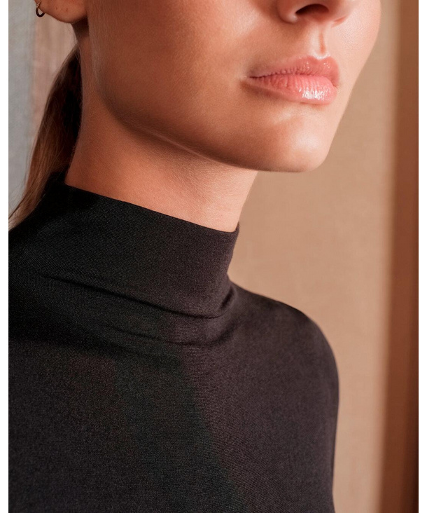 Damen-Langarmbody Rich Cotton (Weiß) | FALKE