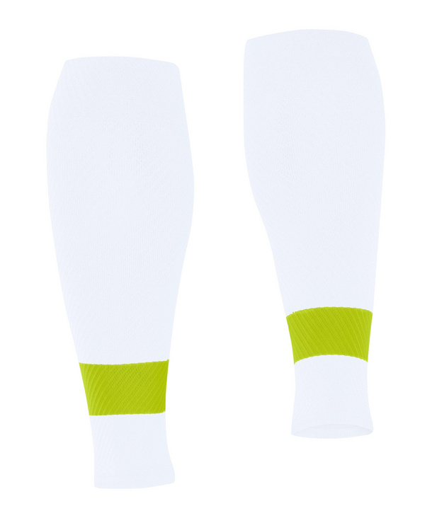 RU Compression Energy Men Running Sleeves (White) | FALKE