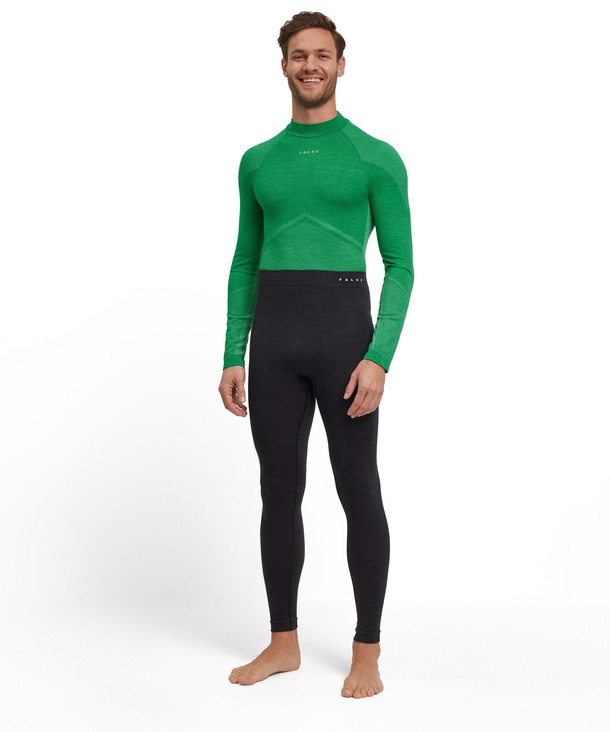 Herren Tights Wool-Tech (Schwarz) | FALKE