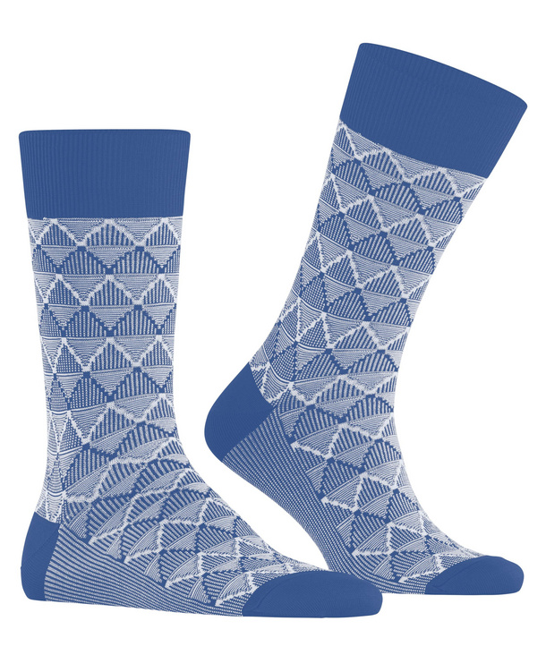 Colonial Style Men Socks (Blue)