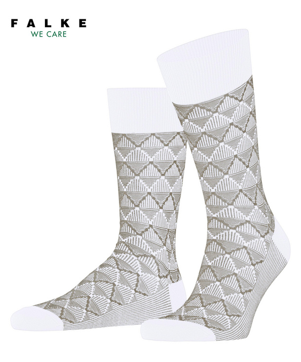 Colonial Style Men Socks (White)