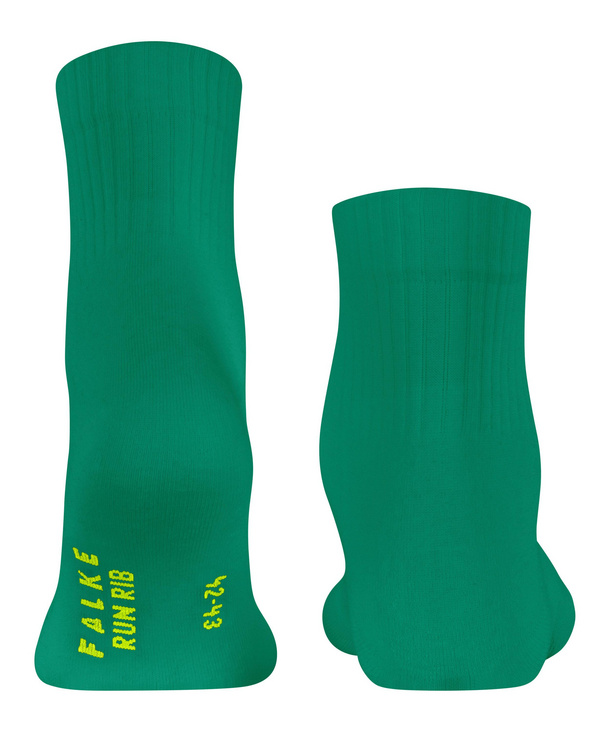 Run Rib Unisex Kurzsocken (Grün) | FALKE