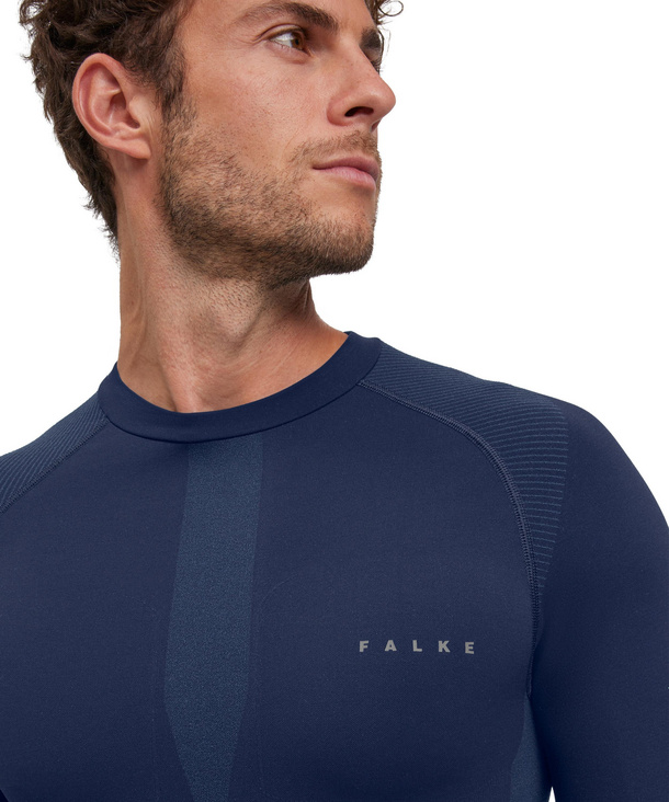 Men Long-Sleeve Shirt Warm (Blue)