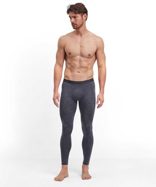 Men Tights Daily ClimaWool (Grey) | FALKE