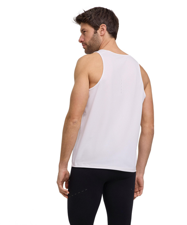 Men Training Top Round-neck (White) | FALKE
